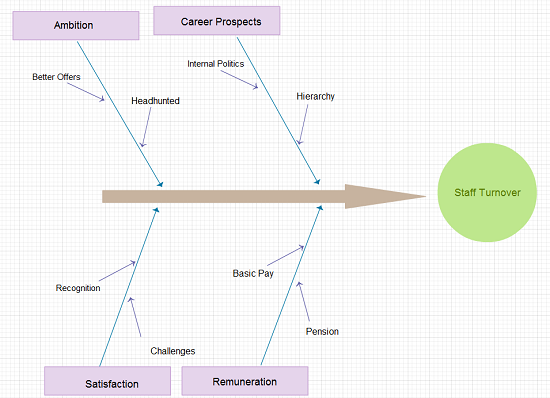Ishikawa diagram - HR - Creately Blog